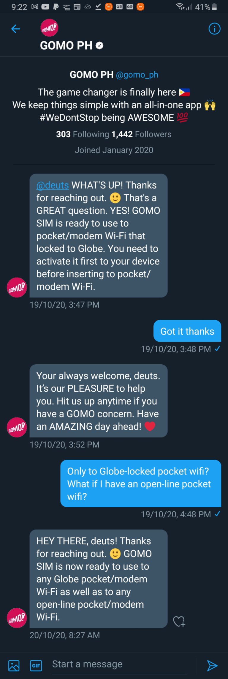 Can I use the GOMO Sim in a Pocket Wifi? – Deuts.NET